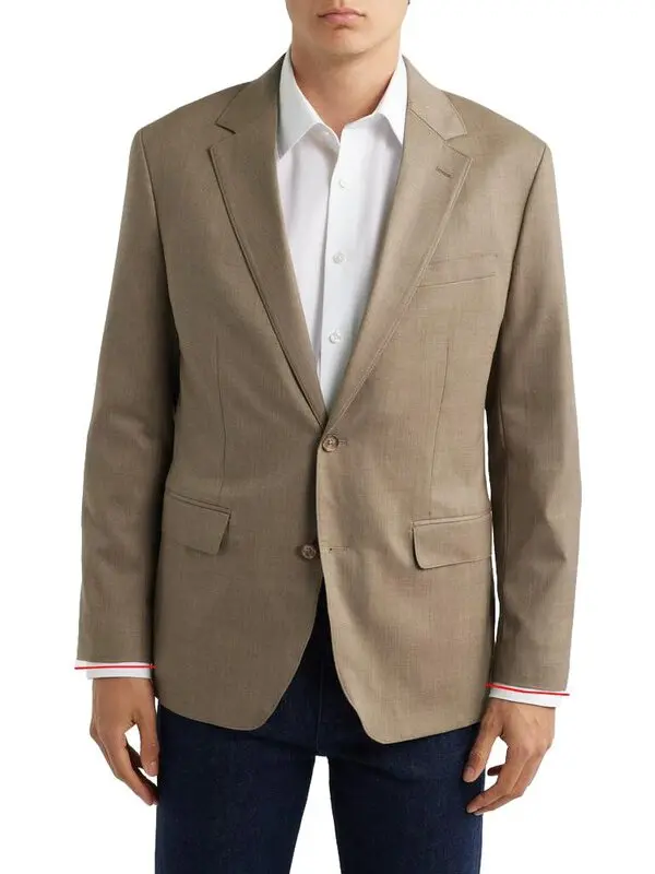 Bonobos Jetsetter Stretch Wool Sport Coat - Tan