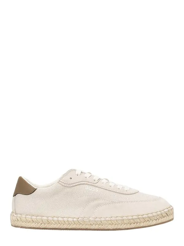 BOSS Carlynn Espadrille Sneakers - Open White