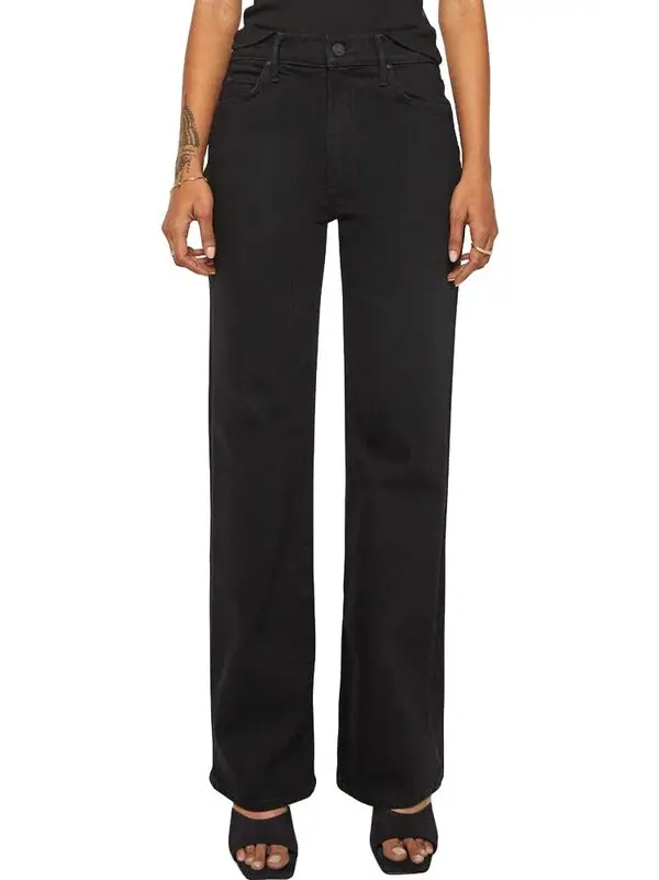 MOTHER Lil' Kick It High-waist Straight-leg Jeans - Nighty Night