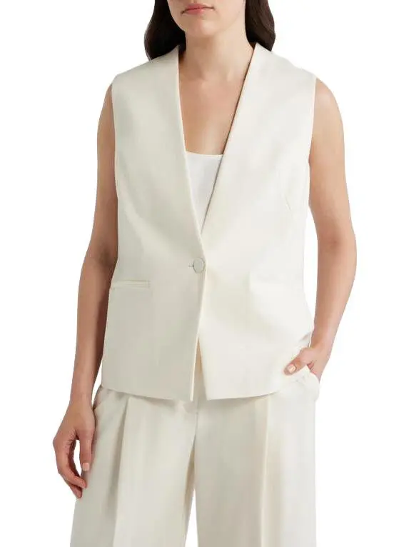 BOSS Jemmania Sleeveless Vest - Soft Cream