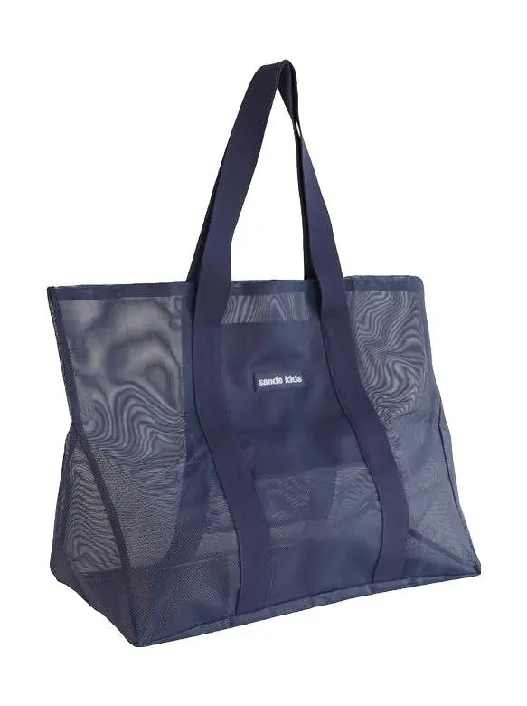 SANDE Beach Hauler Mesh Beach Bag - Deep Sea Navy