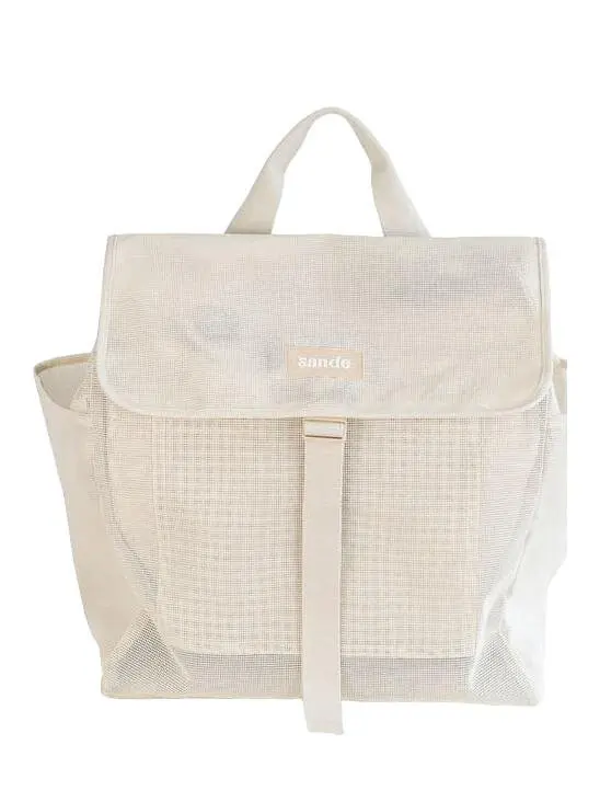 SANDE Beach Hauler Mesh Backpack - Sand