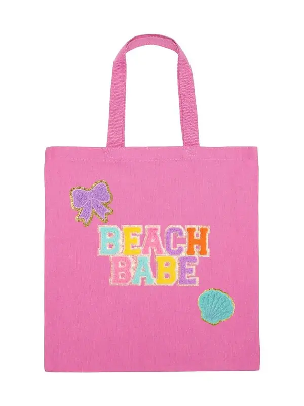 SWEET WINK Patch Tote - Raspberry Pink