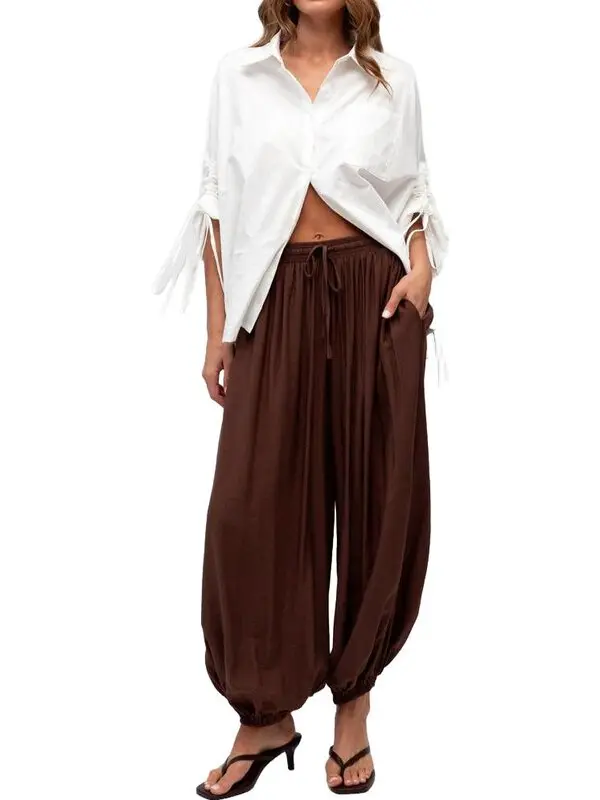 STUDIBAKER HAWK Balloon Pant - Chocolate