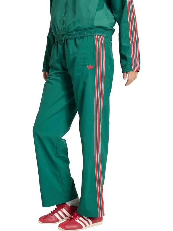 ADIDAS ORIGINALS Sst 3-stripe Classic Track Pants - Collegiate Green