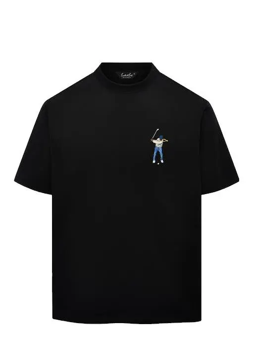 EASTSIDE GOLF Core Embroidered T-shirt - Black