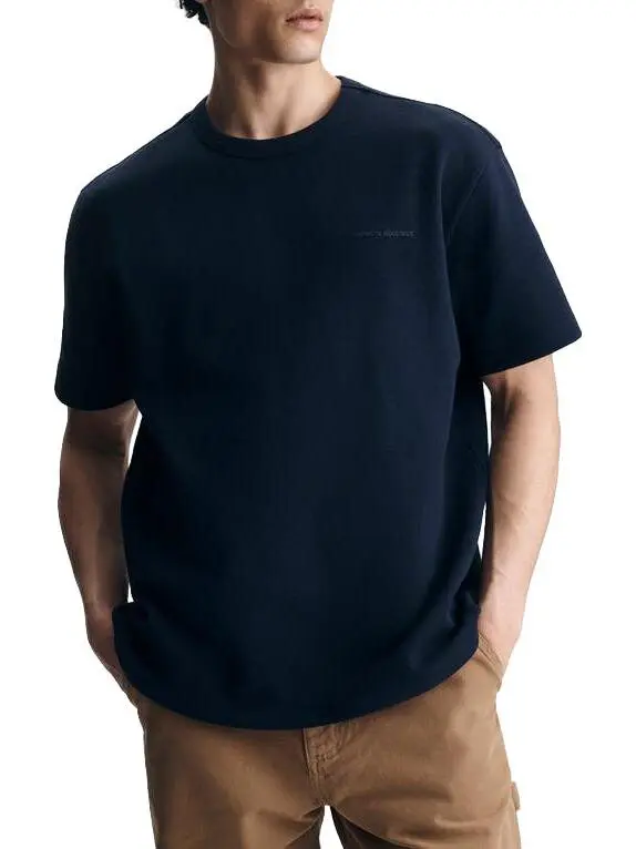 Brooklyn Industries Logo Crewneck T-shirt - Black Iris