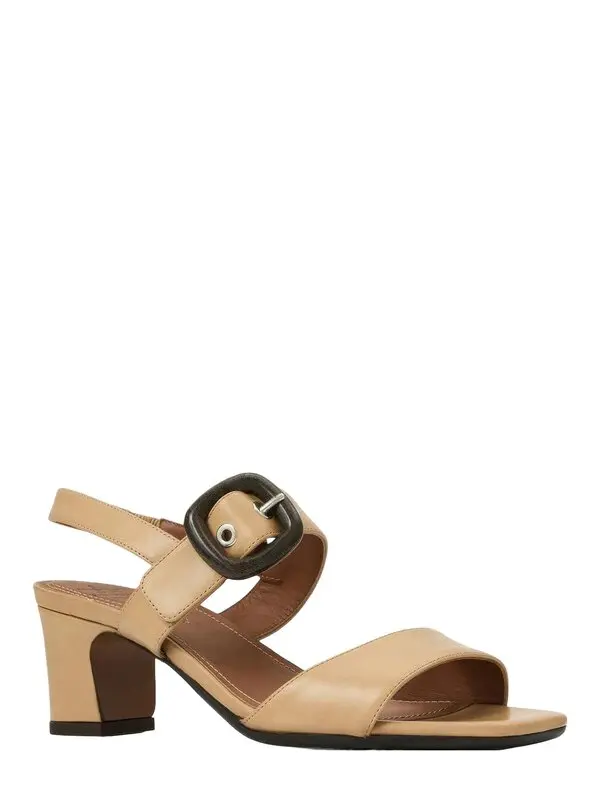Aquatalia Luca Slingback Sandal - Sand Leather