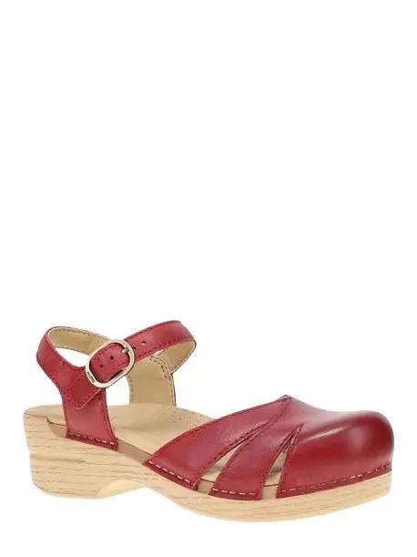 Dansko Margreta Clogs - Red