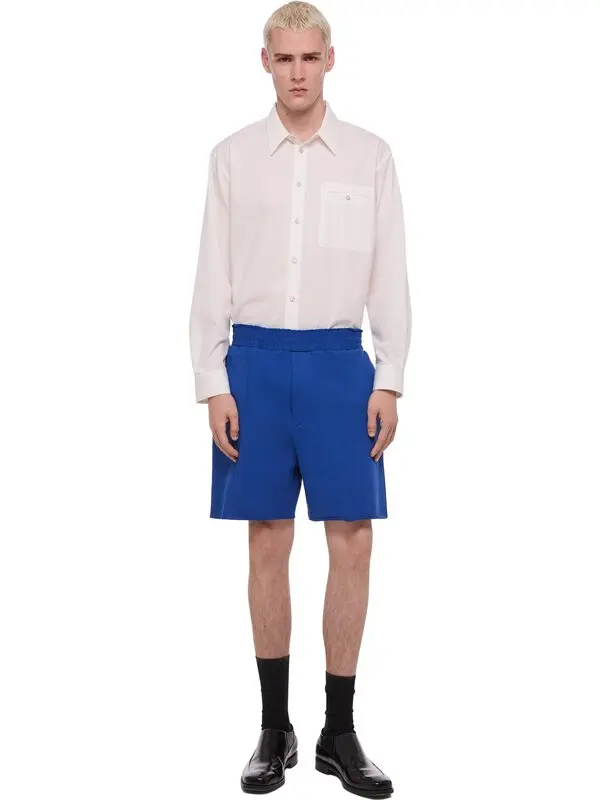 Helmut Lang Terry Short - Royal Blue