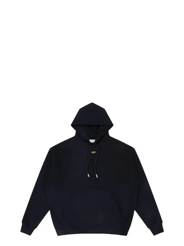 Off-White Sprayed Arrow Hoodie - Black