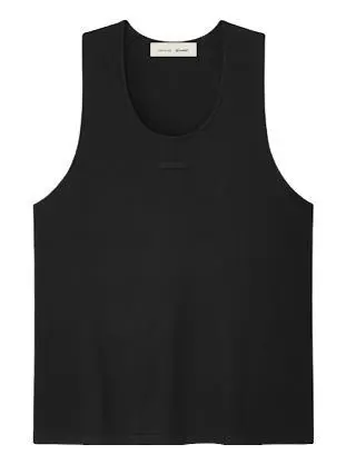Fear Of God Essentials Classic Knit Tank - Vintage Black