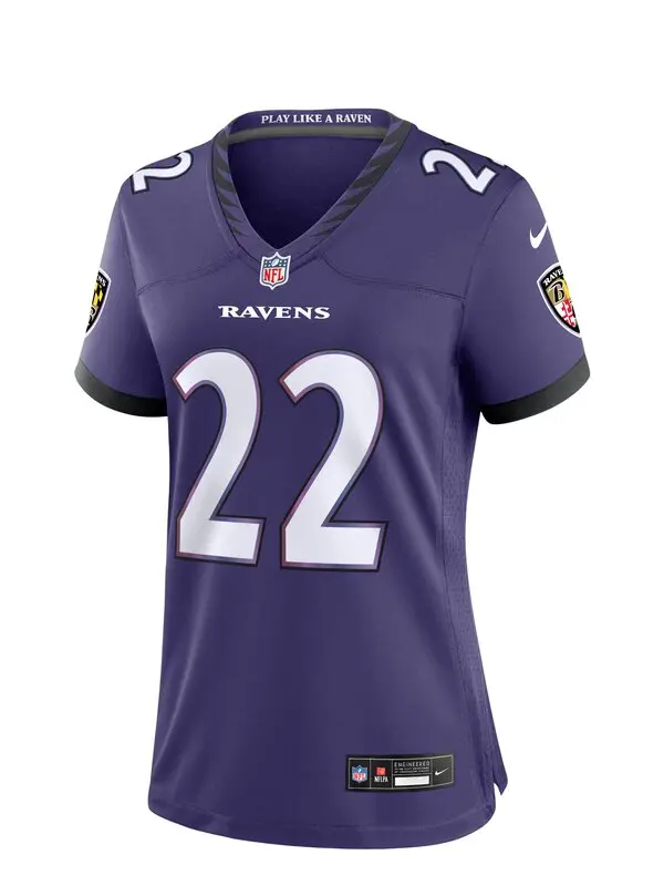 Nike Derrick Henry Baltimore Ravens Nfl Game Jersey - Purple