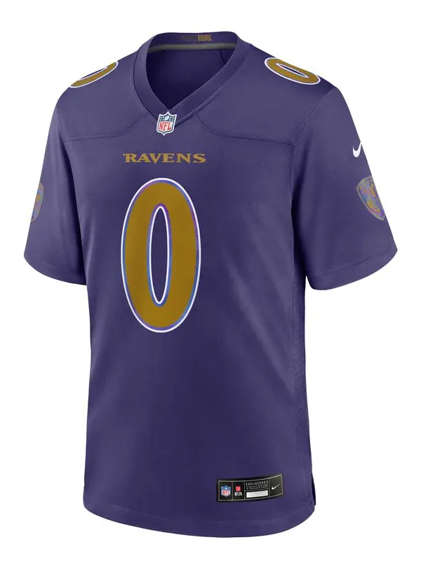 Nike Roquan Smith Baltimore Ravens Nfl Game Jersey - Purple