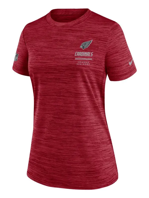 Nike Arizona Cardinals Sideline Velocity Dri-fit Nfl T-shirt - Red