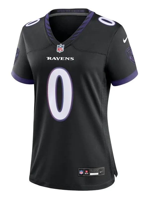 Nike Roquan Smith Baltimore Ravens Nfl Game Jersey - Black