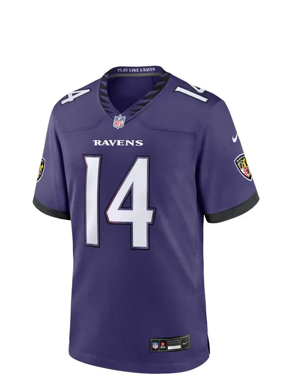 Nike Kyle Hamilton Baltimore Ravens Nfl Game Jersey - Purple