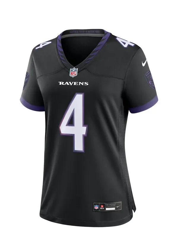 Nike Zay Flowers Baltimore Ravens Nfl Game Jersey - Black
