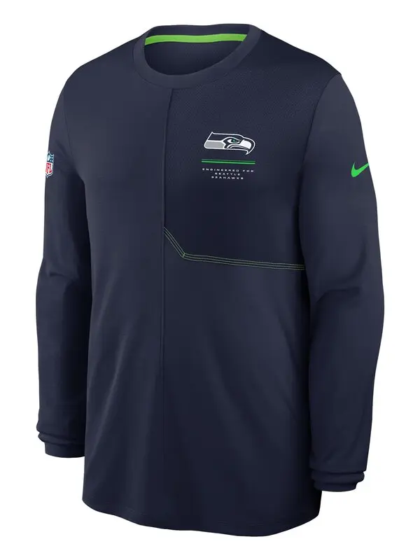 Nike Seattle Seahawks Long Sleeve Top - Blue