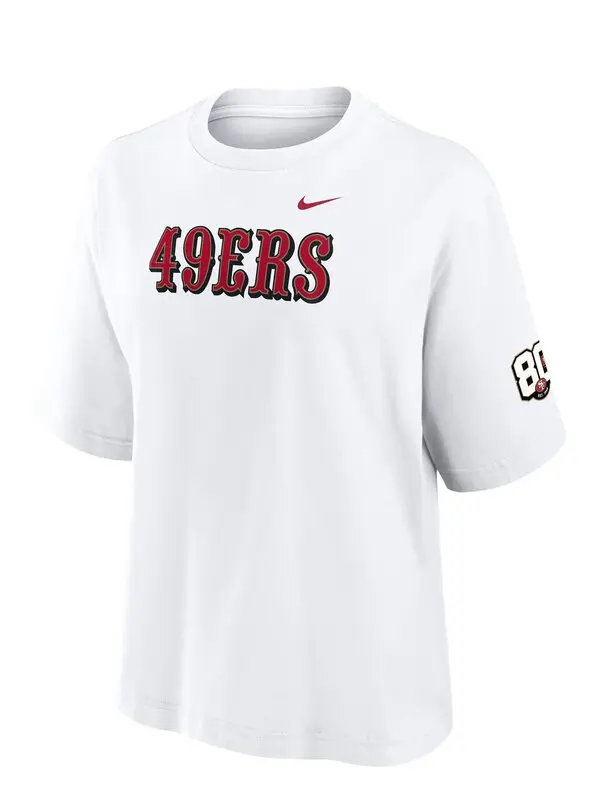 Nike San Francisco 49ers 80th Anniversary T-shirt - White