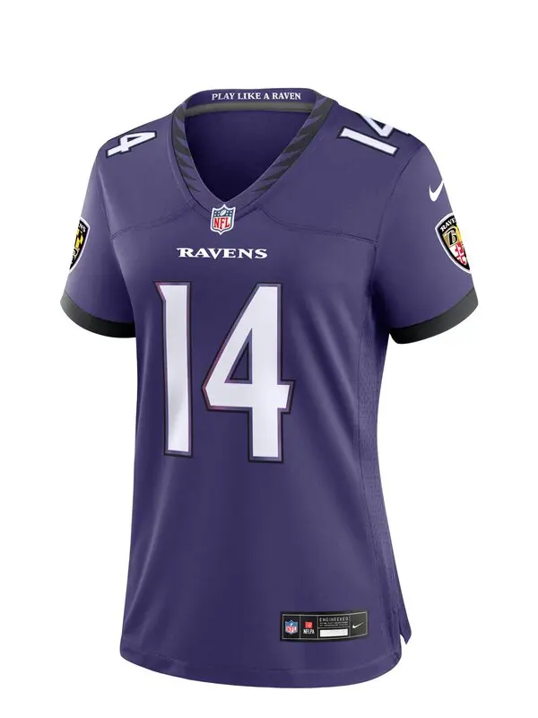 Nike Kyle Hamilton Baltimore Ravens Nfl Game Jersey - Purple