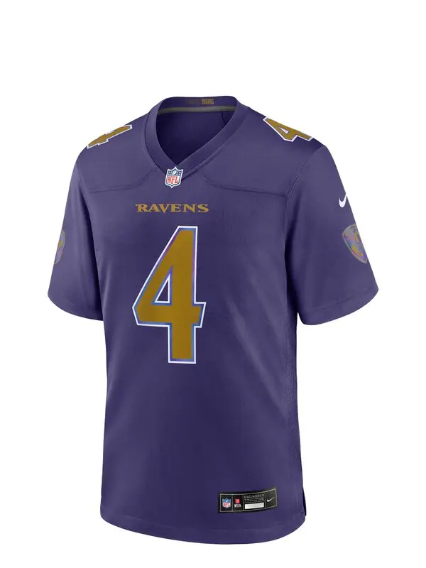 Nike Zay Flowers Baltimore Ravens Nfl Game Jersey - Purple