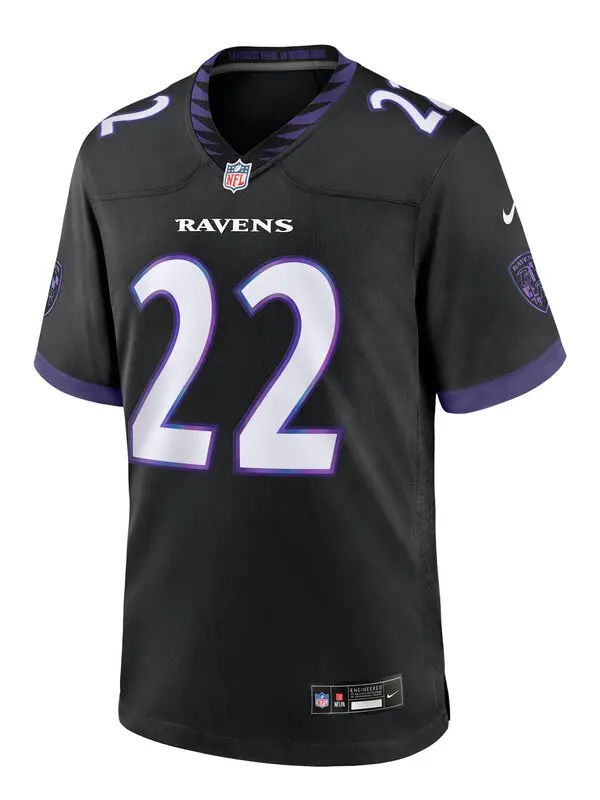 Nike Derrick Henry Baltimore Ravens Nfl Game Jersey - Black