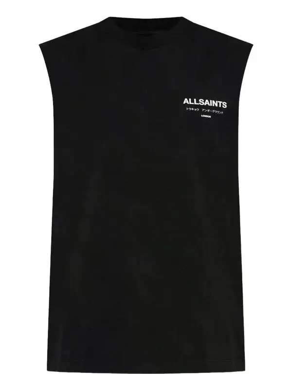 ALLSAINTS Underground Sleeveless Vest - Black