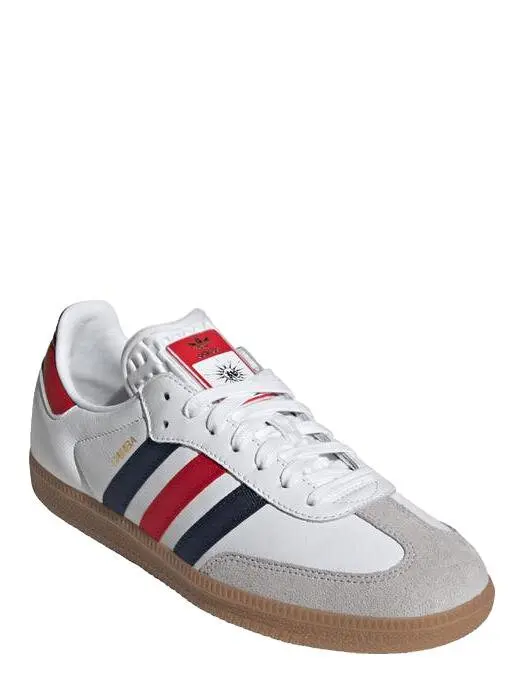 Adidas X Fifa Gender Inclusive Samba Og Sneakers - White/night Indigo/scarlet