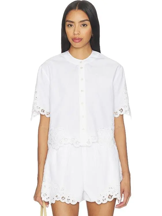 Veronica Beard Aleck Shirt - White
