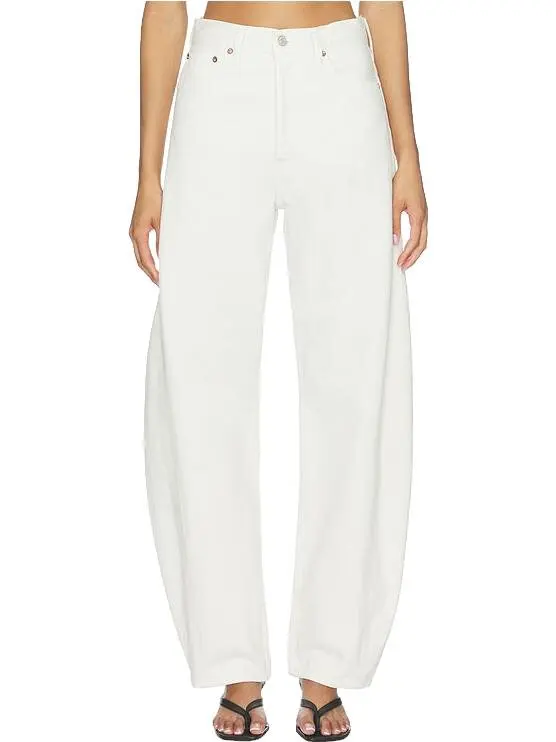 AGOLDE Luna Pieced Jean - Chalk White