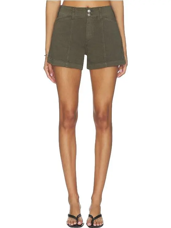 Paige Olivia Short - Vintage Forest Moss
