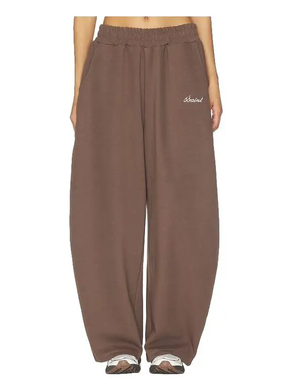 SSAINT Barrel Pants - Brown
