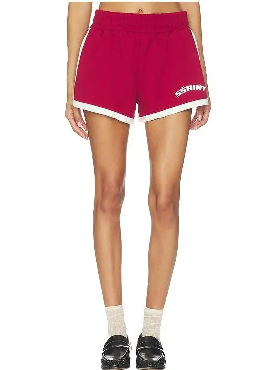 SSAINT Reflective V Shorts - Cherry