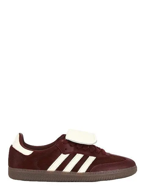 ADIDAS ORIGINALS Samba Lt Sneaker - Shadow Red  Crew White & Gum 5