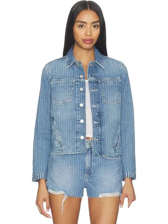 L'Agence Janelle Slim Undone Jacket - Carmel