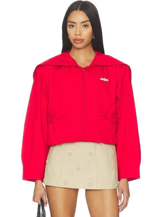 Sandy Liang Farro Jacket - Red