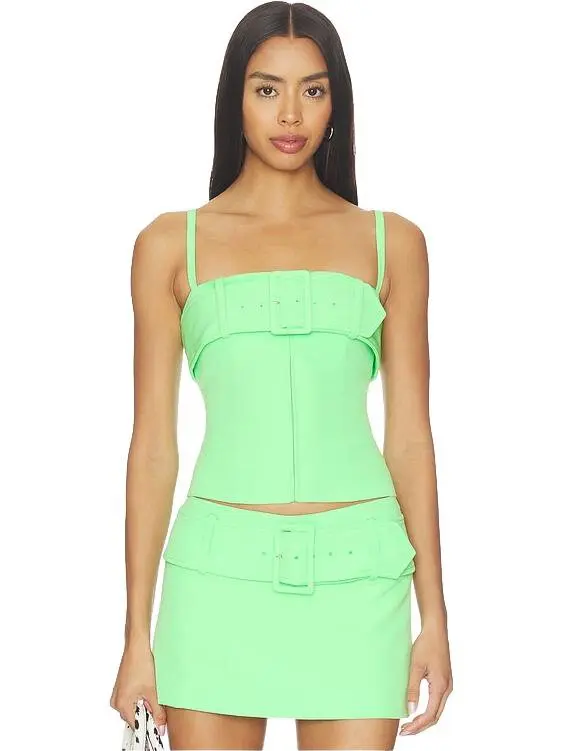 Sandy Liang Ahsoka Top - Mint