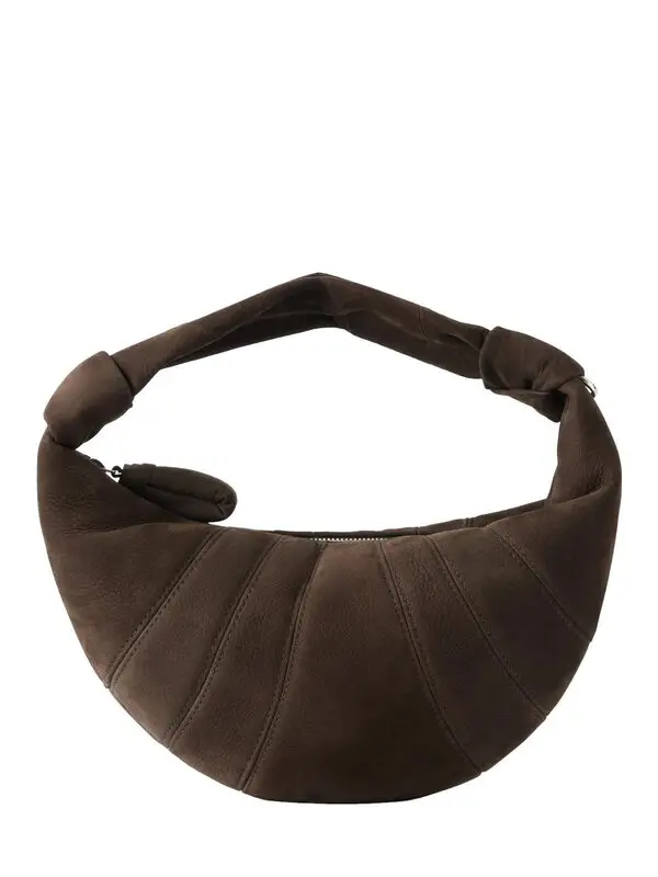 LEMAIRE Fortune Croissant Mini Shoulder Bag - Brown