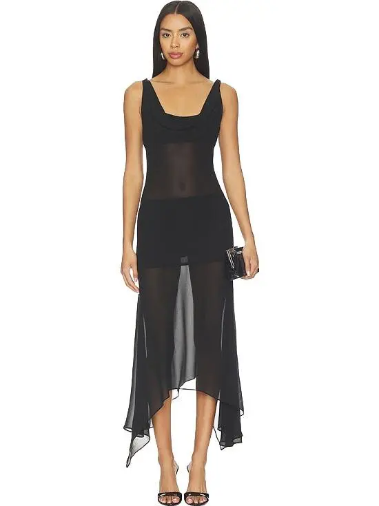 Nbd Azura Maxi Dress - Black