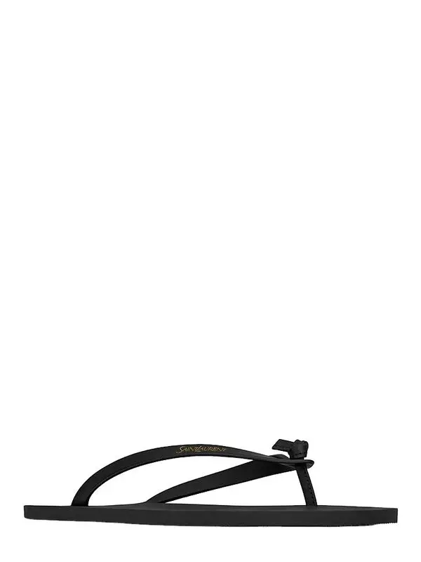 Saint Laurent Pool Flip-flops - Black