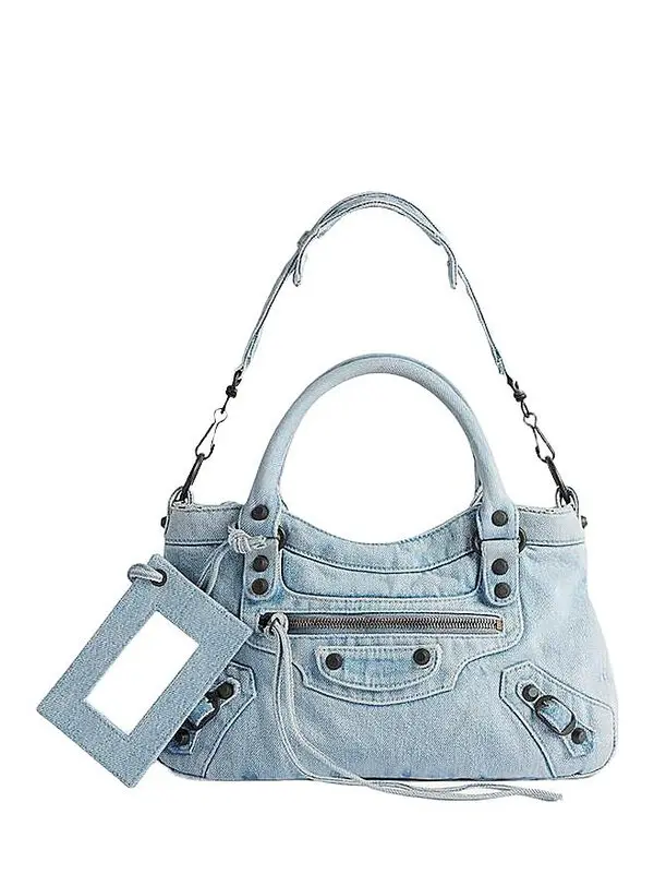 Balenciaga Le City First Bag - Light Blue