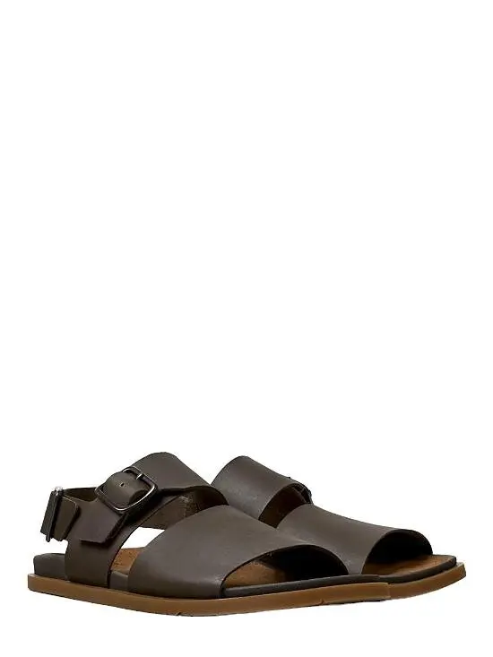 Camper Lluc Leather Sandals - Brown