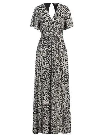 Liu Jo Leopard-print Maxi Dress - Off White