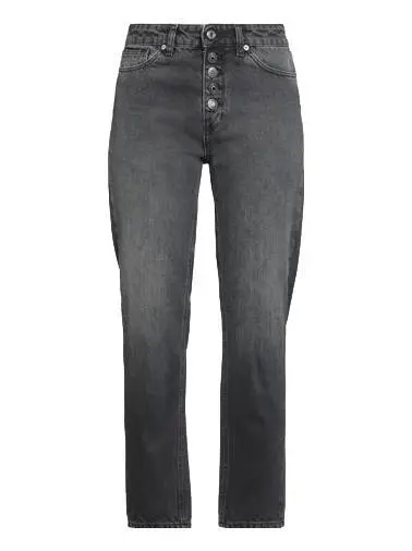 VICOLO Denim Couture Tapered Jeans - Black