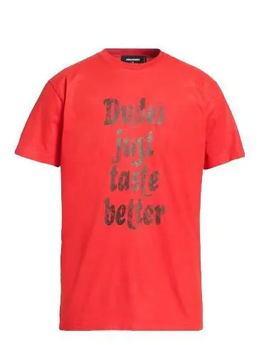 Dsquared2 T-shirt Size Cotton - Tomato Red