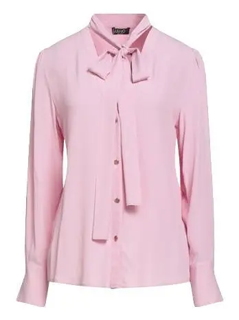 Liu Jo Acetate And Silk Shirt - Pink