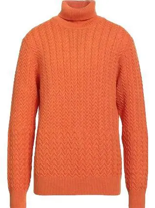 ZANONE By Slowear Turtleneck Sweater - Orange