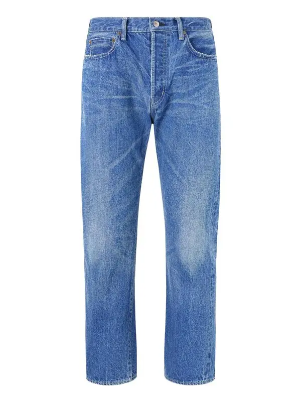REMI RELIEF Straight-leg Jeans - Blue