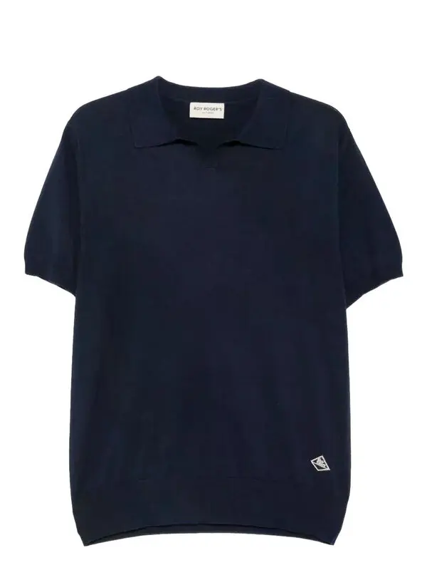 ROY ROGER'S Short-sleeve Polo Shirt - Blue